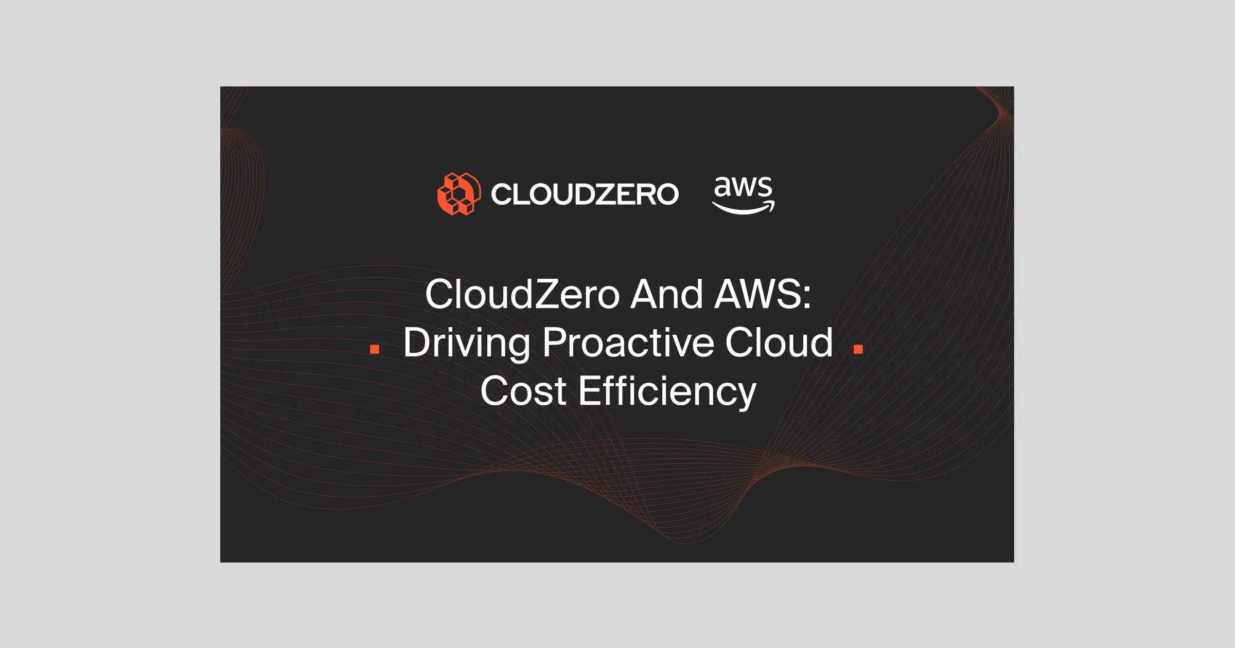 Guide: Driving Cloud Cost Efficiency | CloudZero