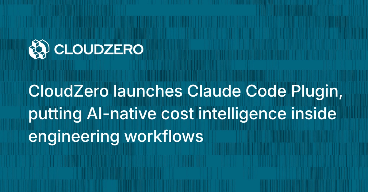 CloudZero Claude Code brings AI-native cost intel to engineering